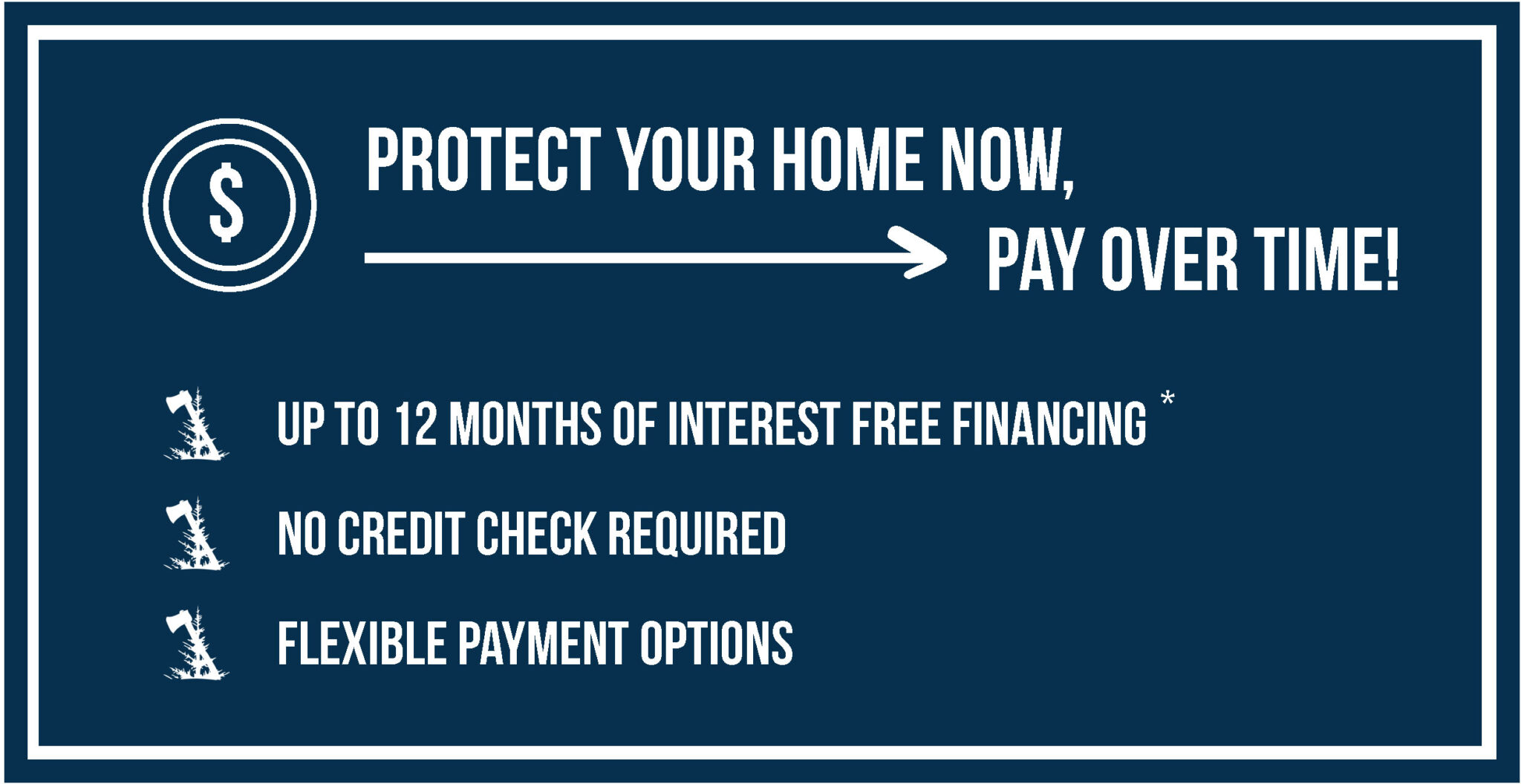 Financing Program | Splintered Forest Tree Services